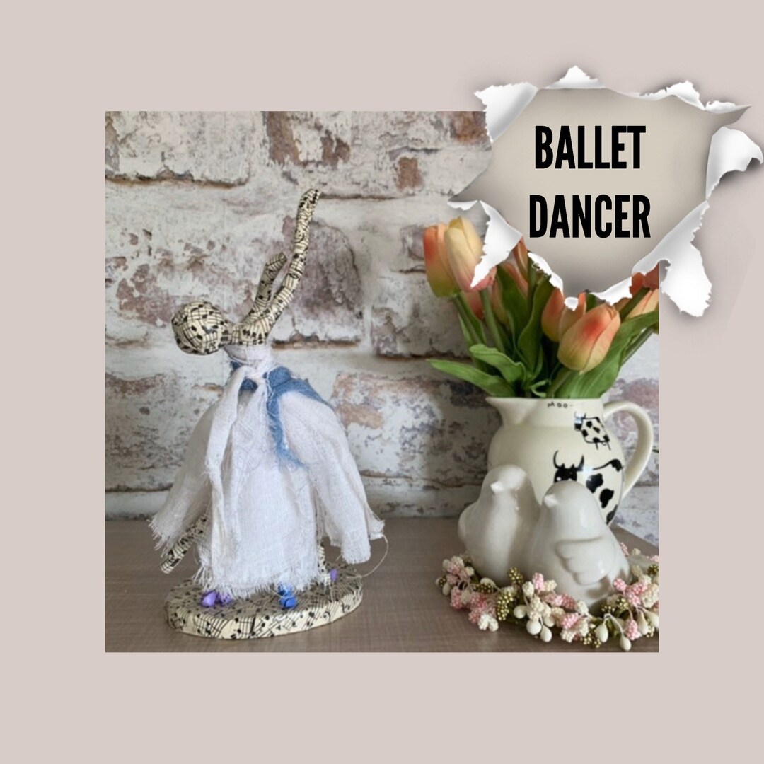 Ballerina, Mache, Dancing Lady - Etsy