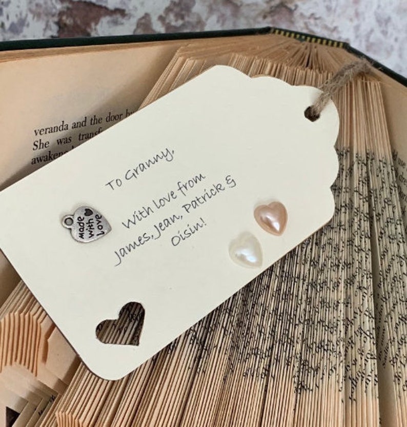 Parcel Tags Greeting Card Alternative - Etsy