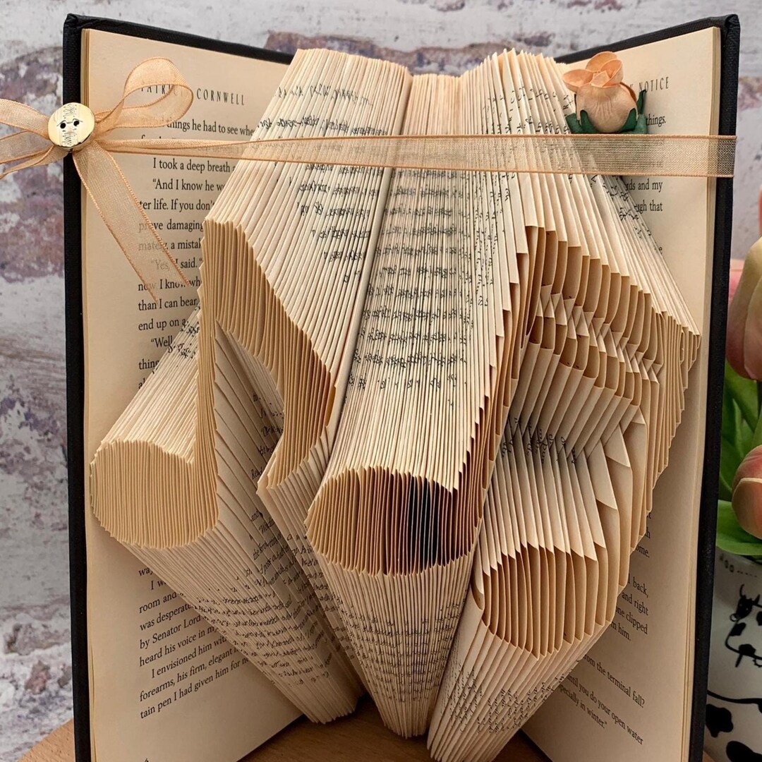 Musical Notes, Folded Book Art - Etsy UK
