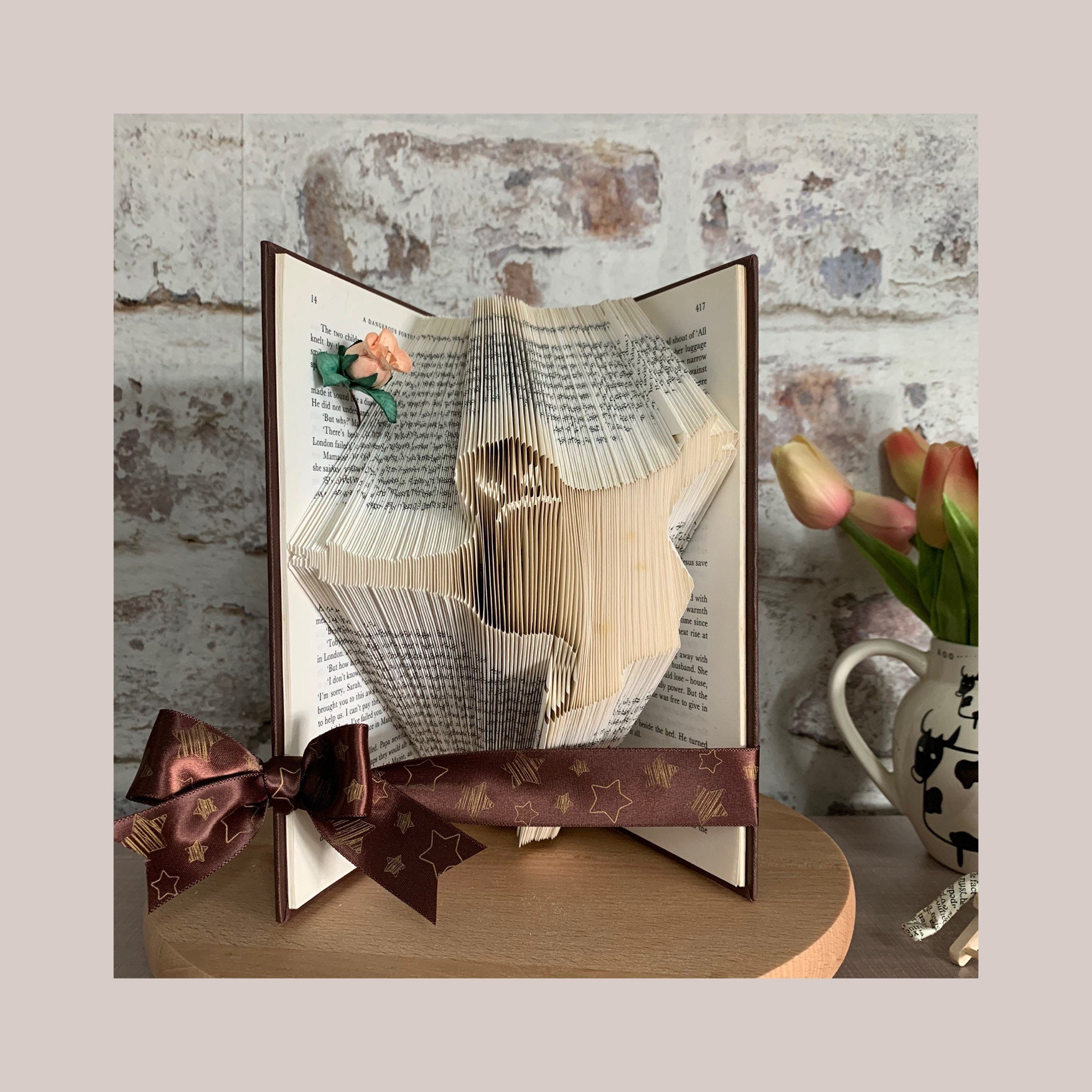 Ghosts Halloween Party Decor Book Art - Etsy UK