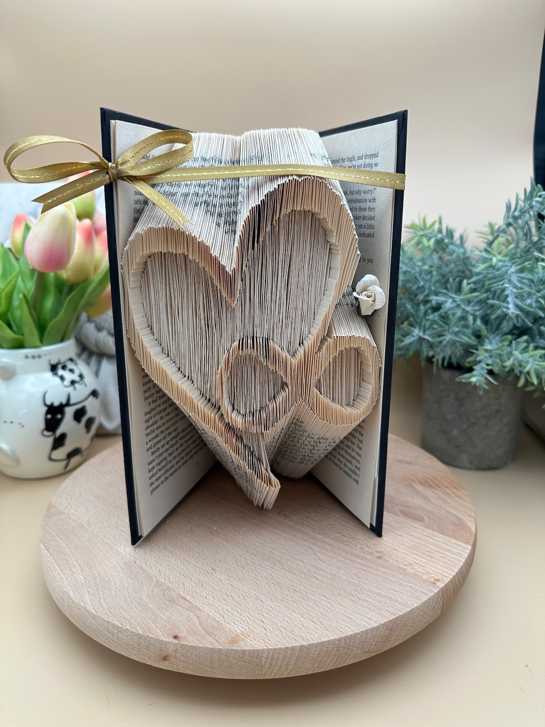 Infinity Heart, Symbol of Love, Book Art, Altered Book Art - Etsy