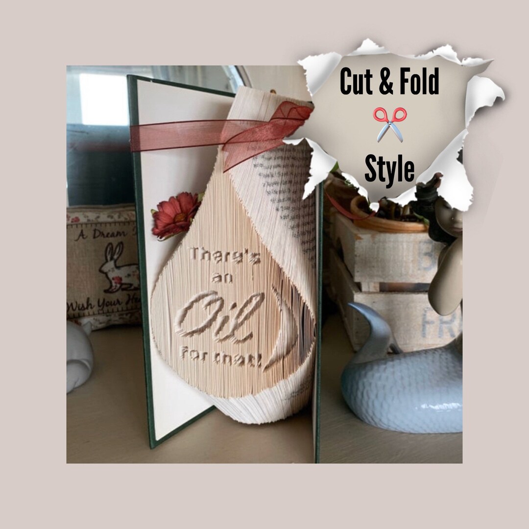 Essential Oils, Paper Quote, Book Art, Altered Book Art - Etsy