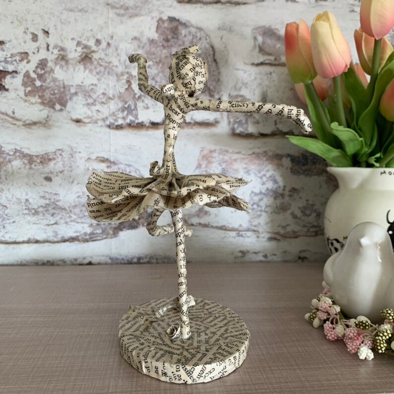 Paper Mache, Book Worm Present, Altered Book Art - Etsy
