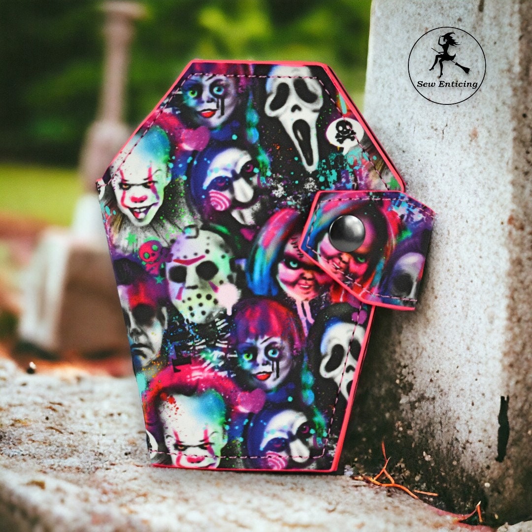 Coffin Wallet Small Wallet Wallet Spooky Gifts Gothic Horror Movies ...