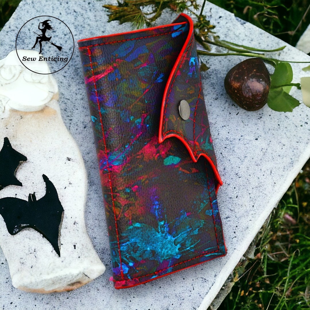 Batwing Wallet Wallet Bats spooky Gifts Goth Witchy Horror Movies ...