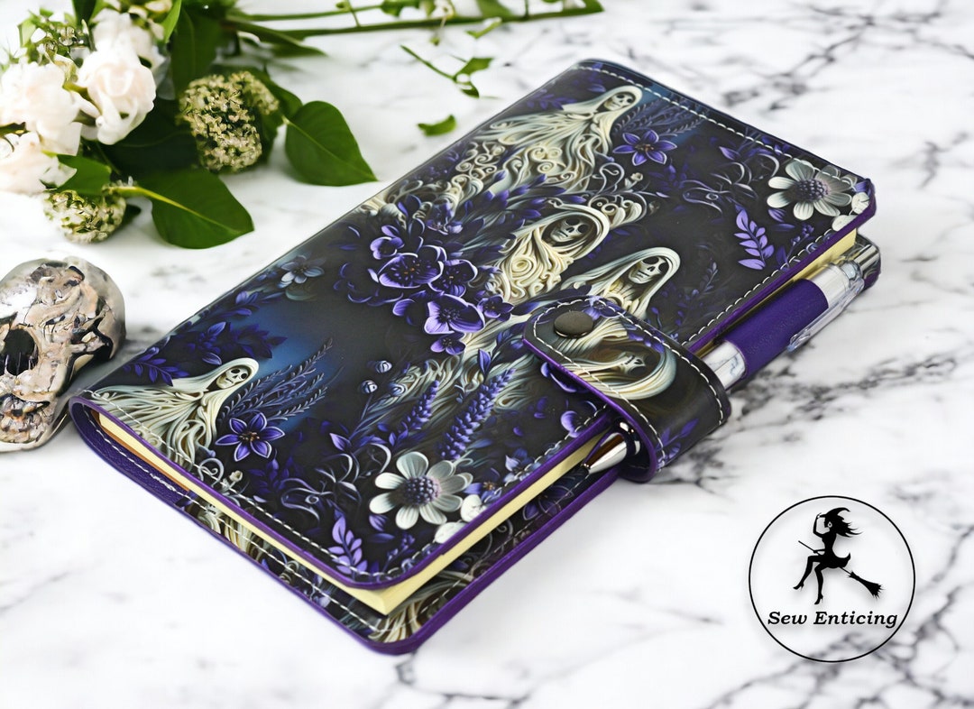 Horror Notepad Cover | Notepad Cover | Skull | Notebook Cover | Back to ...