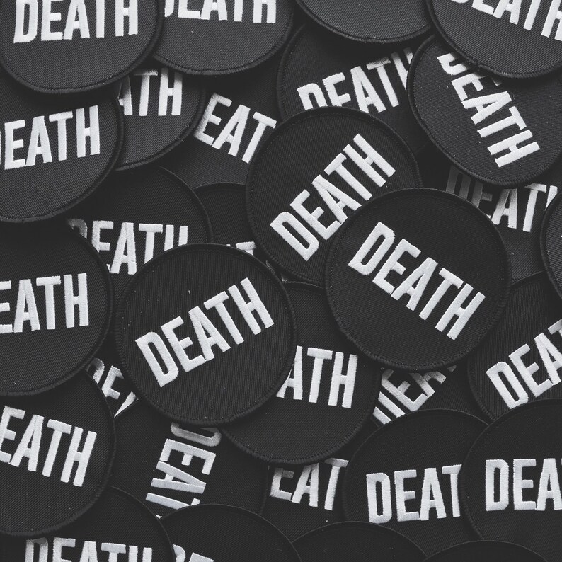 DEATH Patch - Etsy