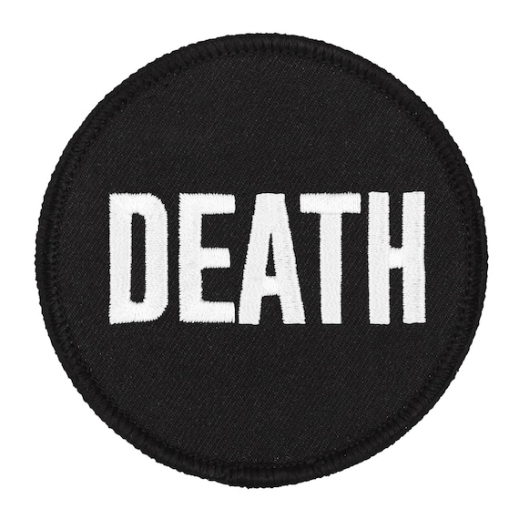 DEATH Patch - Etsy