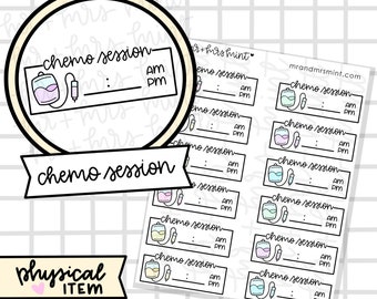 Chemo Stickers - Etsy