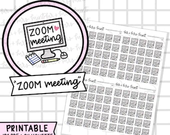 Zoom Printable - Etsy