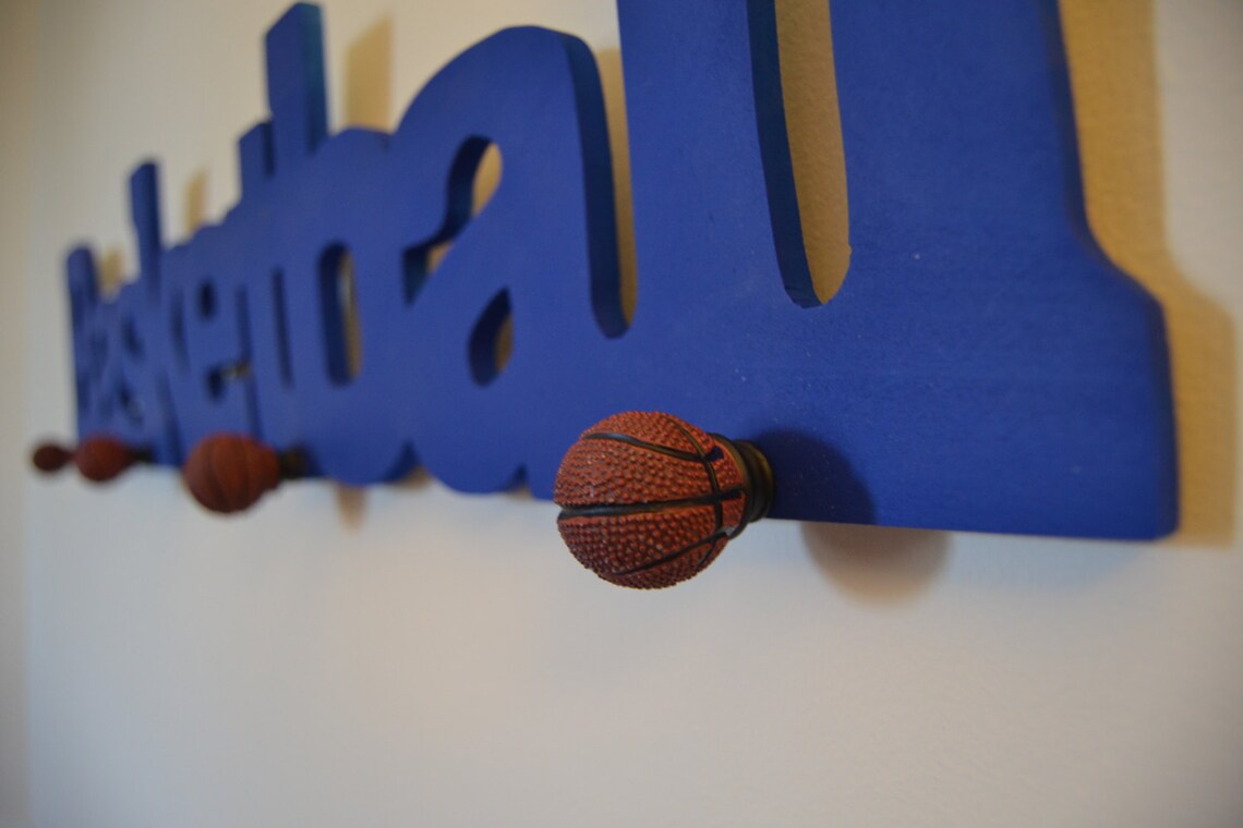 Sports Themed Garment Rack - Etsy