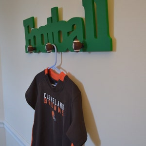 Sports Themed Garment Rack - Etsy