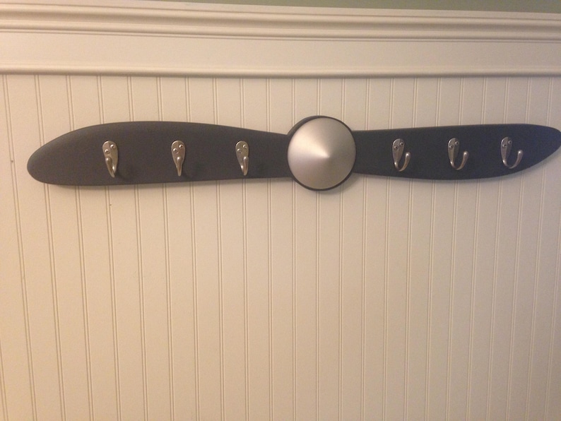Airplane Propeller Coat and Hat Rack - Etsy