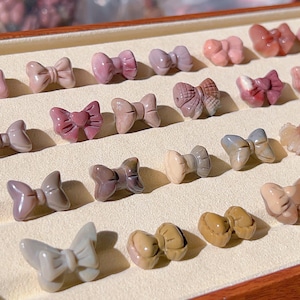 Alashan Agate Ribbon Charms (message Me to Choose) | Gemstone Pendants ...