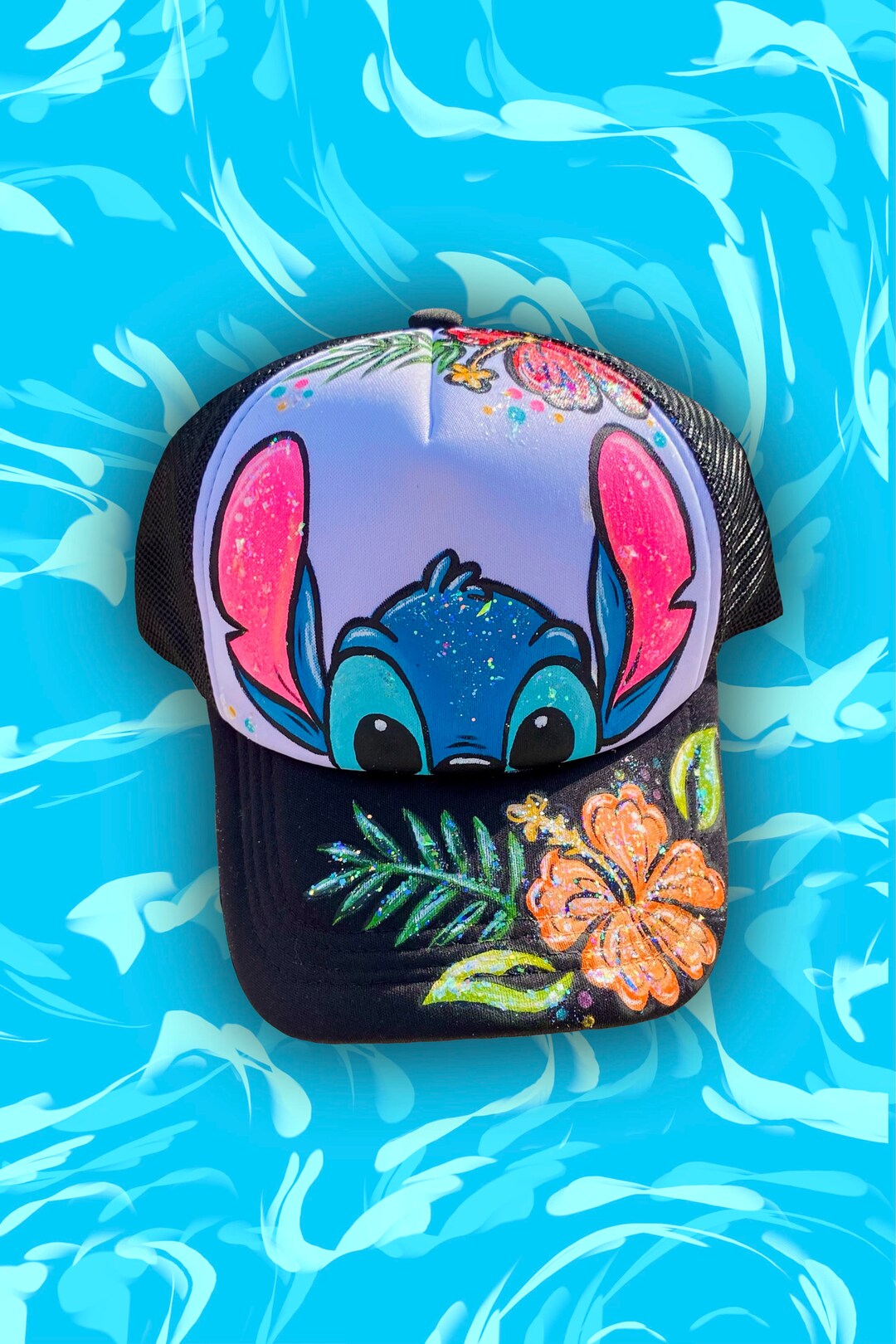 Hawaiian Roller Coaster Ride Park Hopper Hat - Etsy