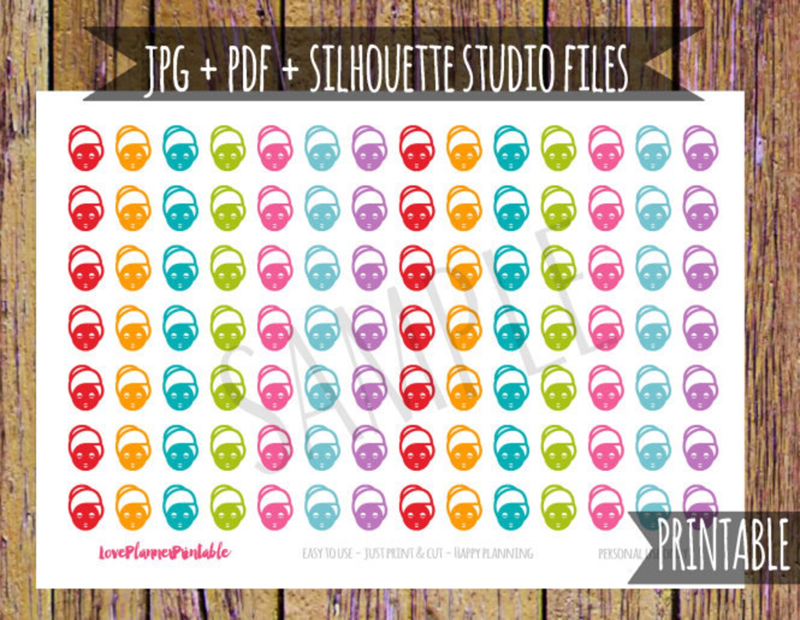 Spa Printable Planner Stickers Spa Stickers Spa Appointment - Etsy UK