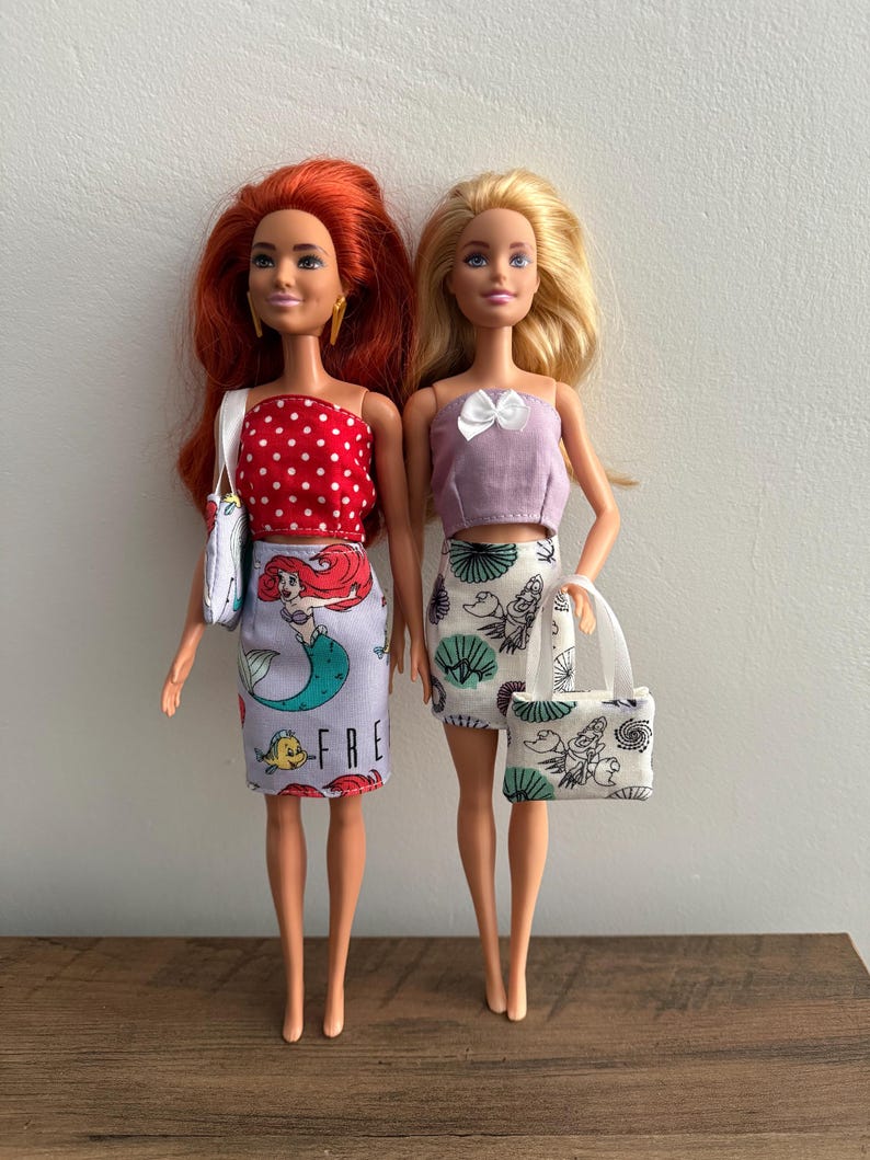 KIT - Make Your Own Doll Clothes. Four Fabric Choices. Step by Step ...