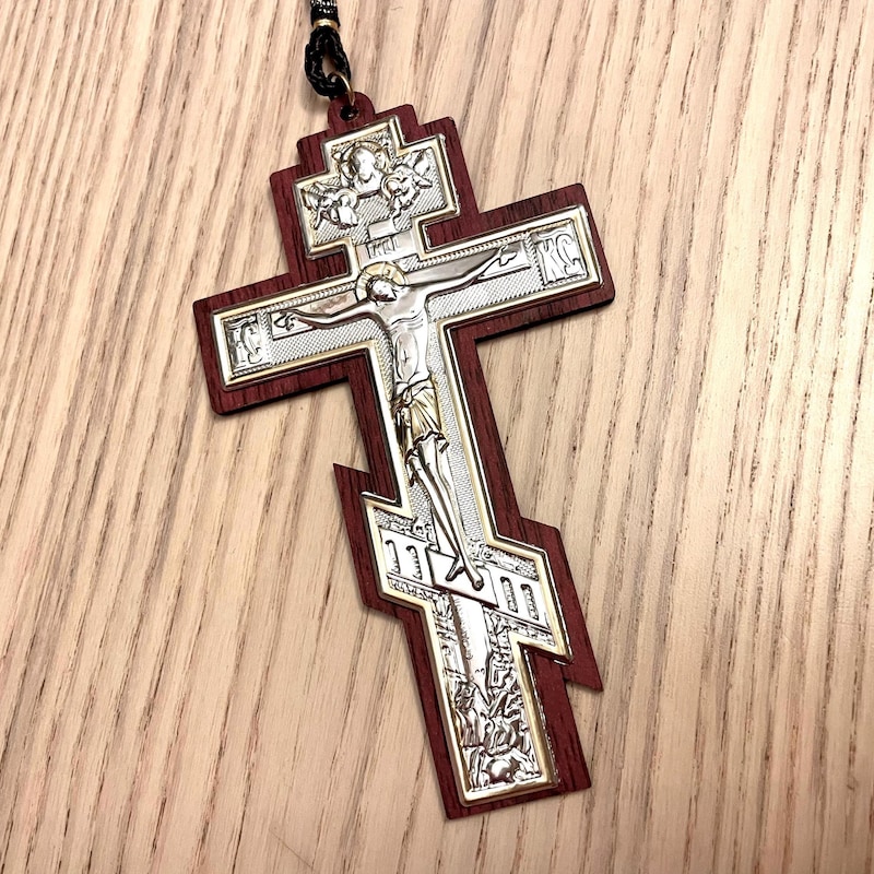 Cross Wooden Car Orthodox - Etsy