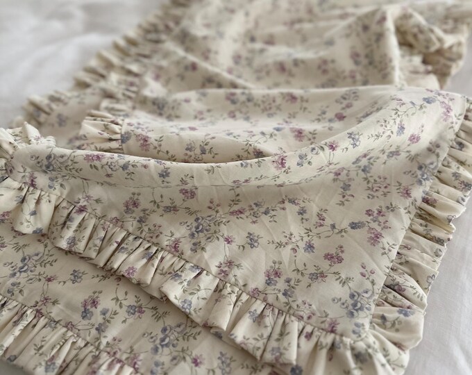 Gorgeous Rachel Ashwell Runner Ruffled Double Sided - Etsy