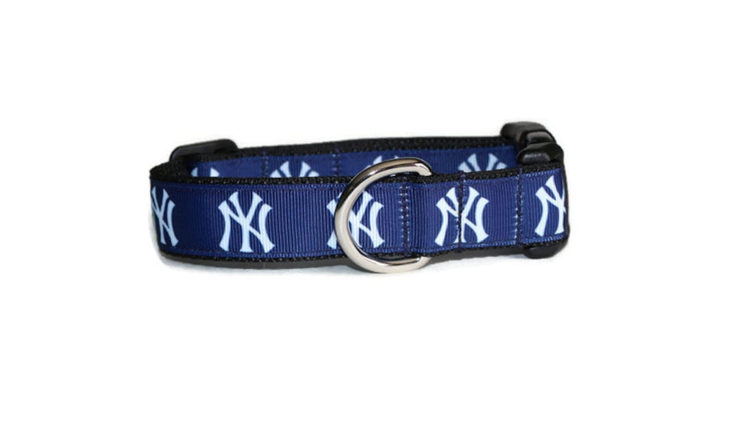 New York Yankees Inspired Dog Collar,dog Collar,mlb Dog Collar,baseball ...