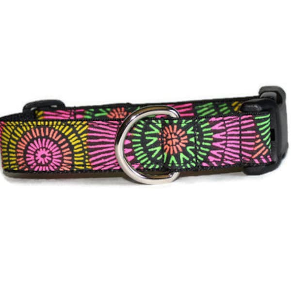 Colorful Dog Collar - Etsy
