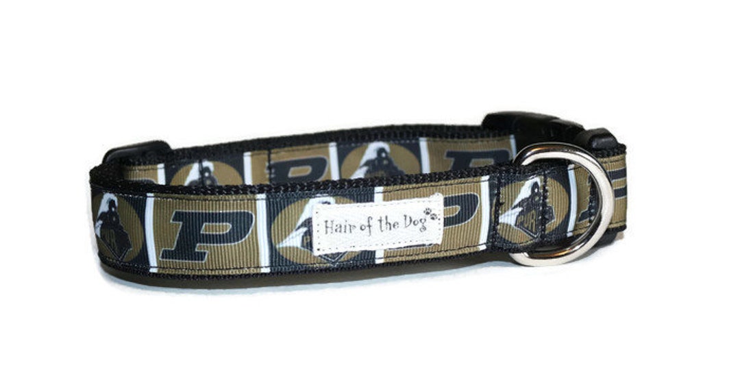 Purdue Inspired Dog Collar,dog Collar,indiana,ncaa Dog Collar ...