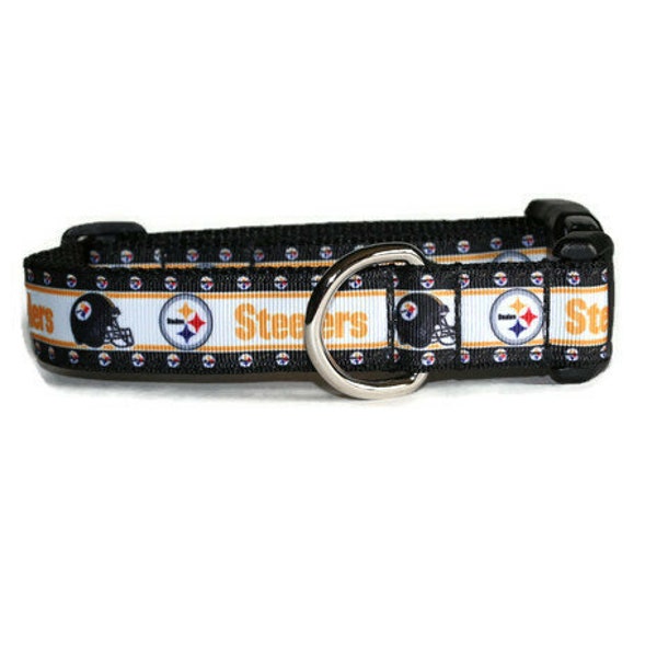 Steelers Dog Collar - Etsy