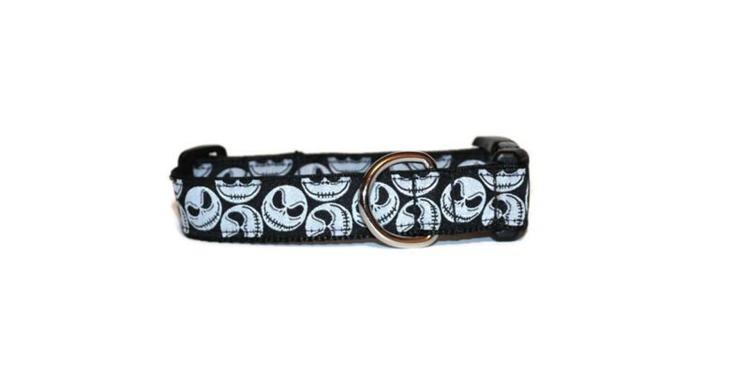 Skeleton Dog Collar, Halloween Dog Collar, Jack Dog Collar, Boy Dog ...