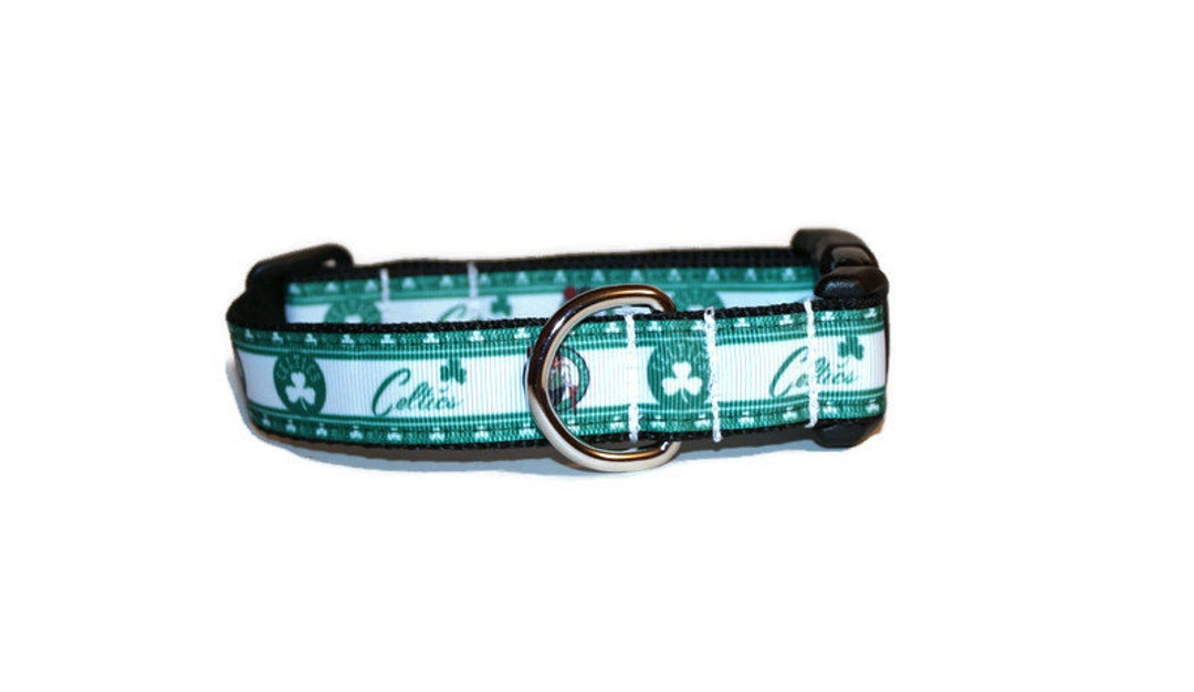 Boston Celtics Inspired Dog Collar,nba Dog Collar,lucky Irish Dog ...