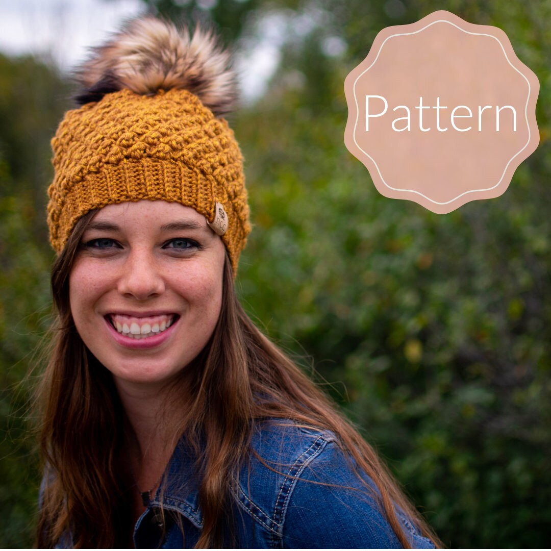The Icelandic Beanie Pattern | Crochet Beanie Pattern | Crochet Hat ...