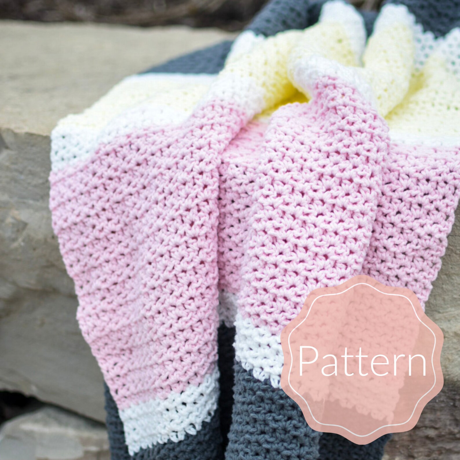 The Snuggle is Real Baby Blanket Crochet Pattern Baby - Etsy
