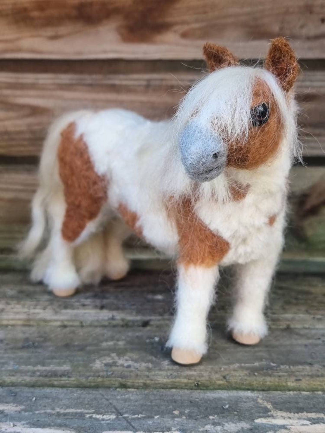 Needle Felted Shetland Pony - Etsy
