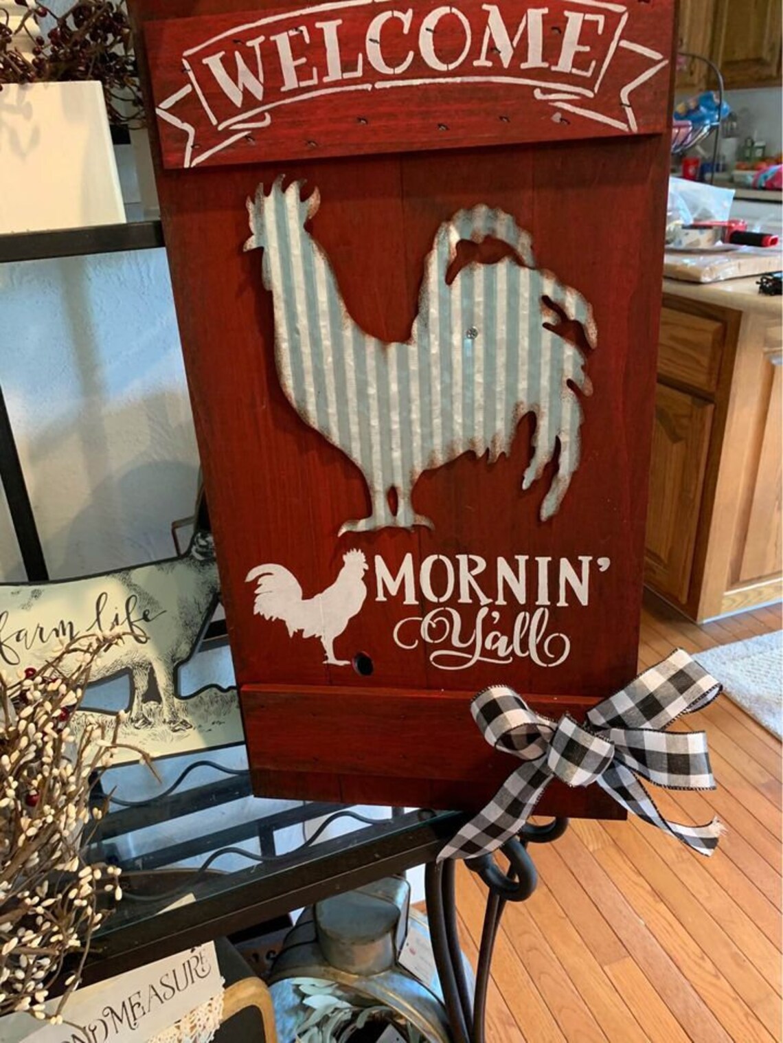 Farm Animal Welcome Signs (cows, Pigs, and Chickens) Moring Yall - Etsy