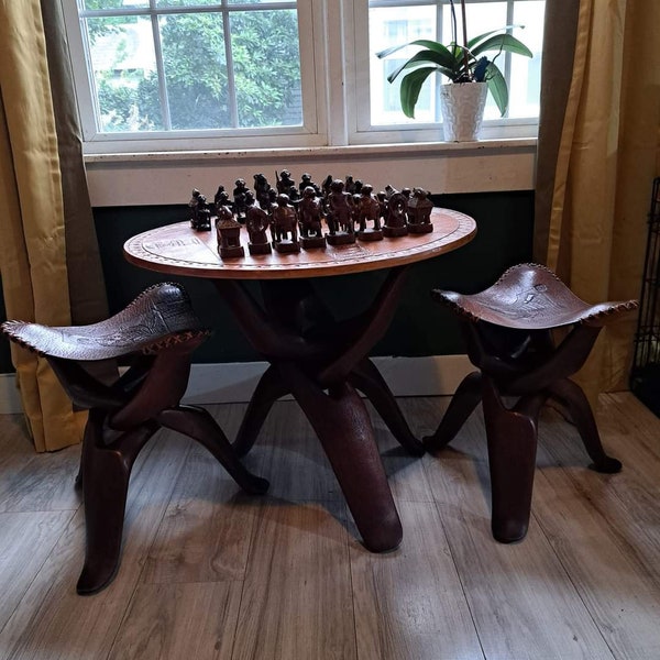 Chess Table - Etsy