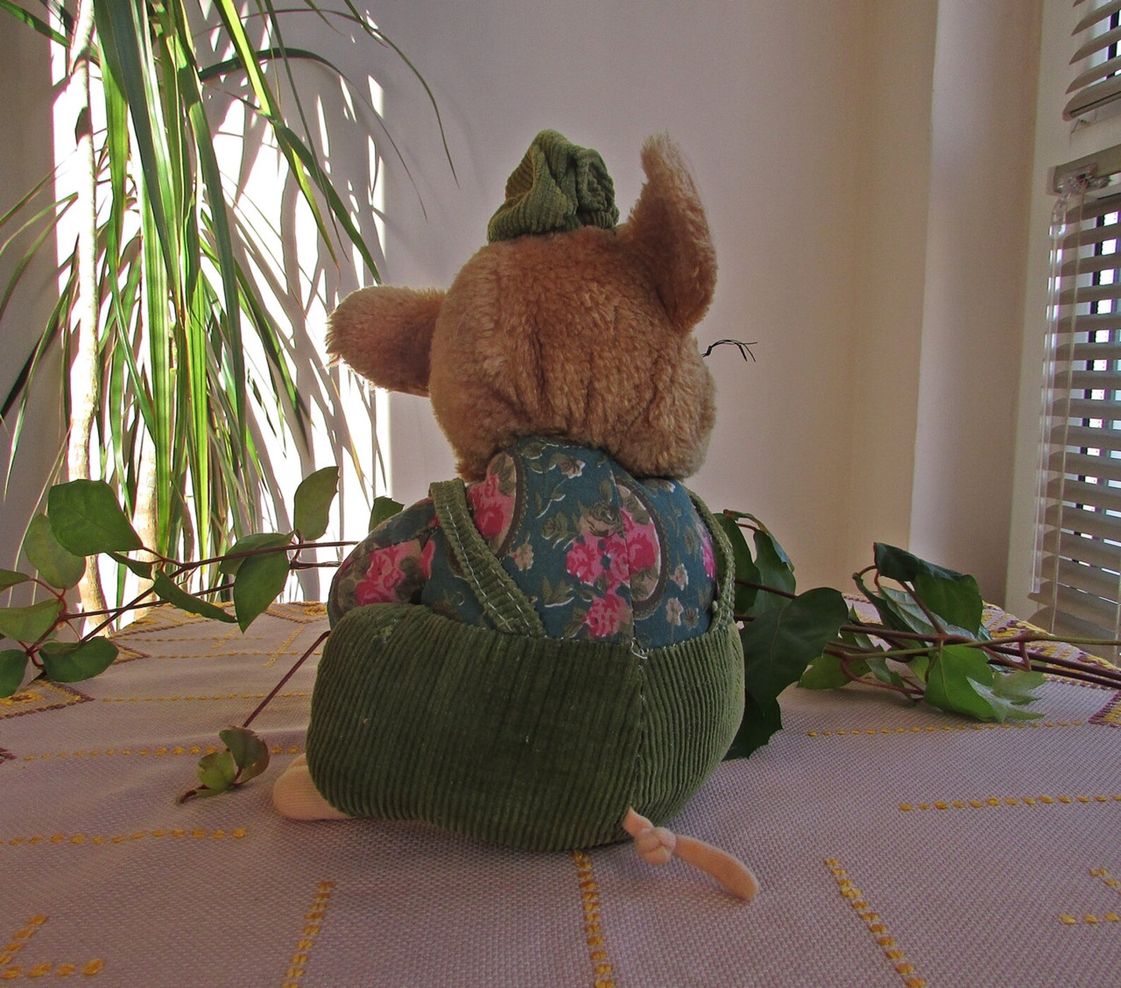 Vintage 80s Lovely Mouse Plush Mouse Stuffed Animal | Etsy