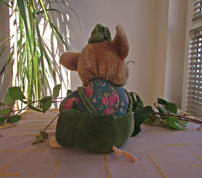 Vintage 80s Lovely Mouse Plush Mouse Stuffed Animal | Etsy