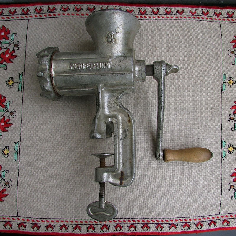 Vintage Meat Grinder - Etsy