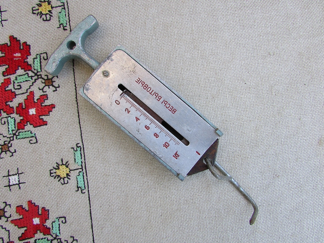 Vintage Salter's Pocket Balance, Russian Spring Scale, USSR Antique ...