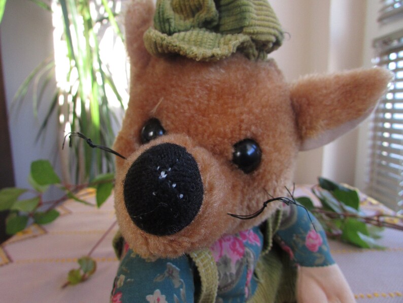 Vintage 80s Lovely Mouse Plush Mouse Stuffed Animal | Etsy