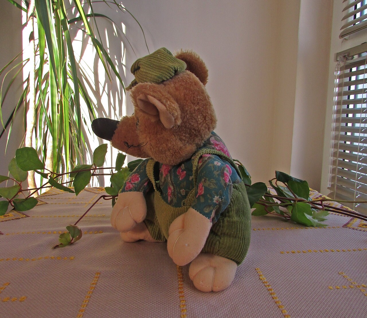 Vintage 80s Lovely Mouse Plush Mouse Stuffed Animal | Etsy