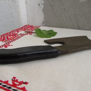 Vintage Meat Cleaver ‘70s, Massive Butcher Knife #4, Primitive Meat ...