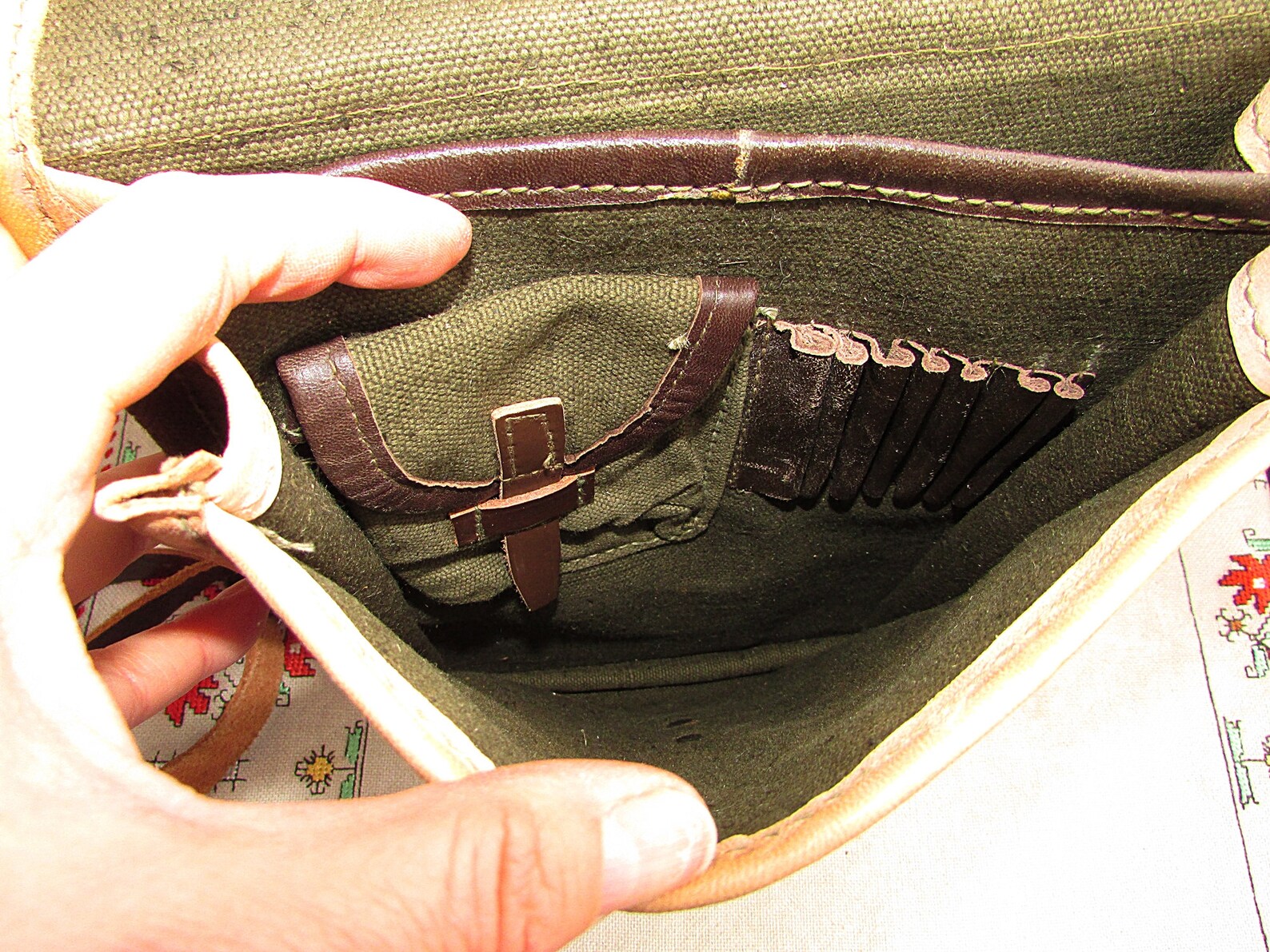 Vintage Military Officer Bag Vintage Platoon Commander Bag - Etsy