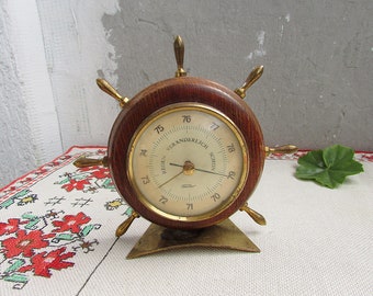 Vintage Retro Barometer and Thermometer LUFFT, Made in Germany 70s ...