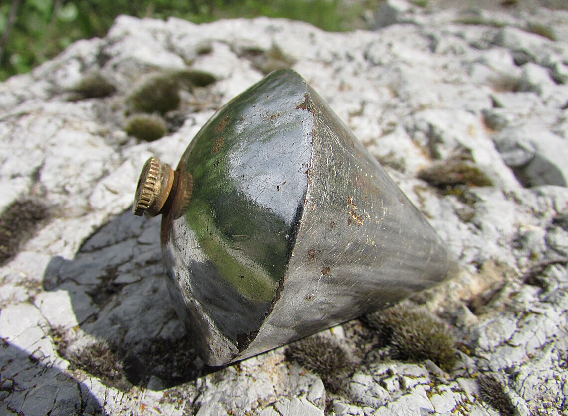 Vintage Plumb Bob Metal Plumb Bob Conic Vertical Level - Etsy