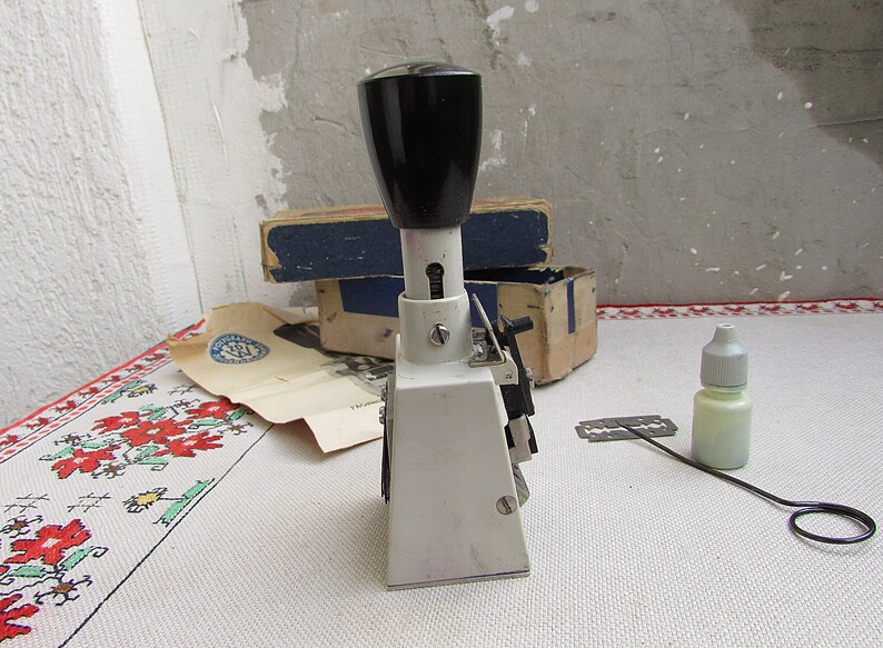 Vintage Date Stamp in Original Box Vintage Automatic | Etsy