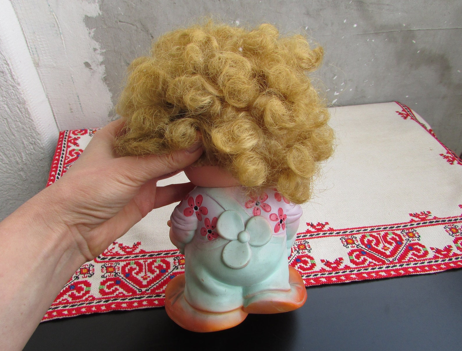 Vintage Carlson Soviet Doll Rubber Russian Toy Karlson - Etsy