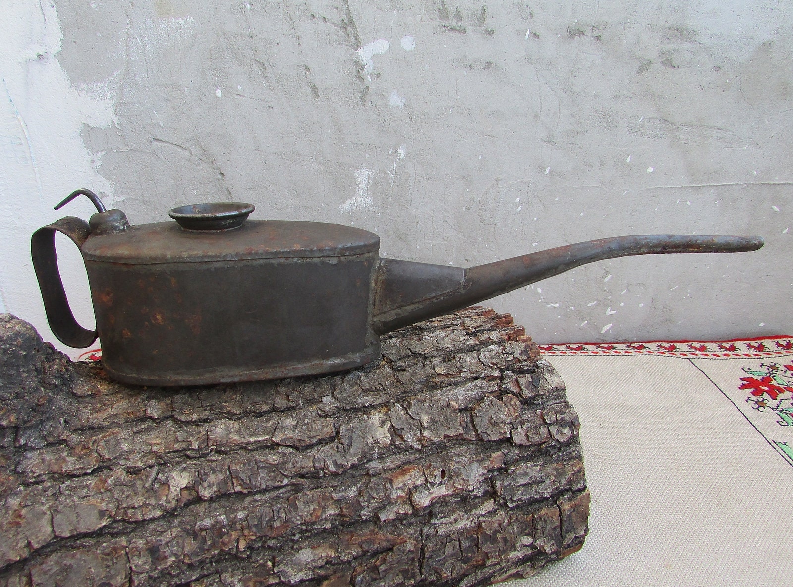 Vintage Rare Oil Products Can Long Spout Oval Oil Can/Tin | Etsy