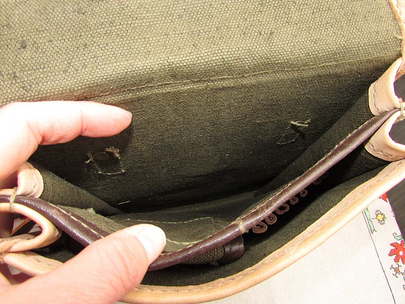 Vintage Military Officer Bag Vintage Platoon Commander Bag - Etsy