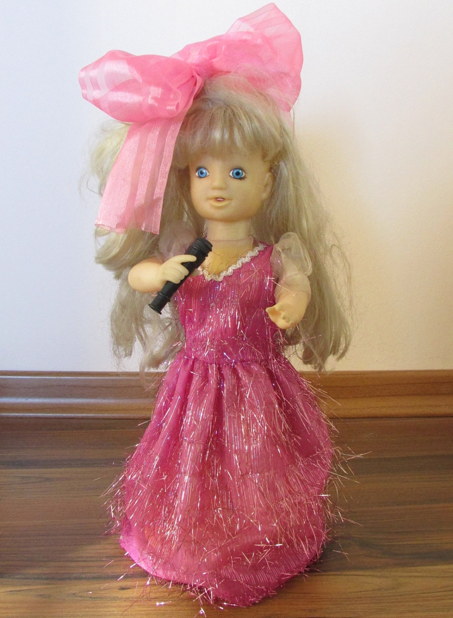 Vintage Music Box Doll Plastic 13 Mechanical Music Doll - Etsy