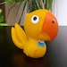 Vintage Rubber Toy 1980s Soviet Soft Yellow Rubber Parrot - Etsy